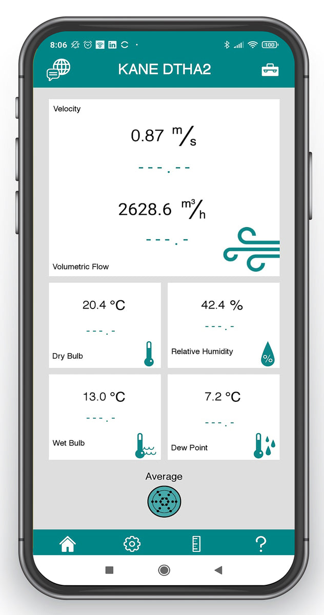 KANE-DTHA2 Wireless Measure of Airflow, Temp & Humidity – ANSED Diagnostic Solutions